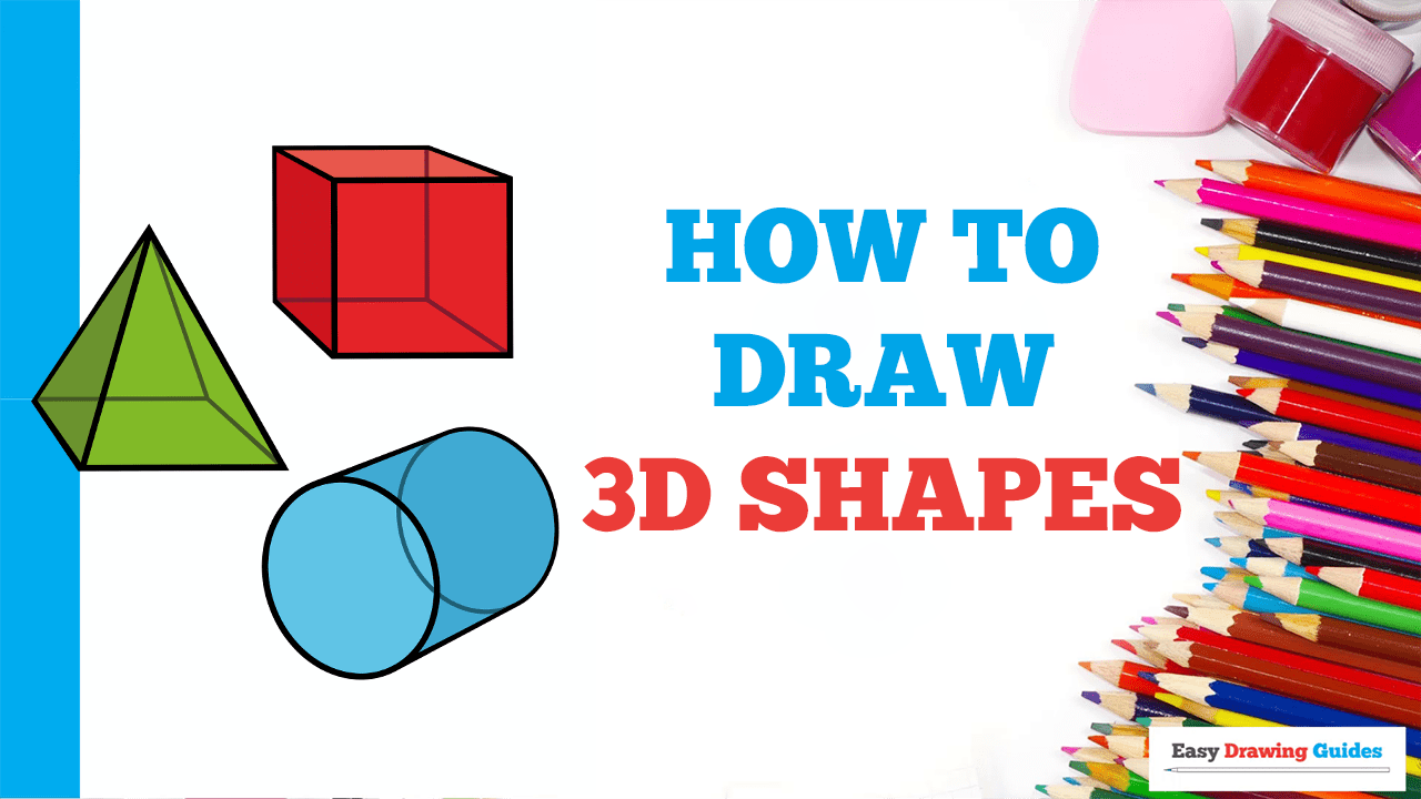 Easy 3d Objects To Draw 5 Ways To Draw 3D Shapes WikiHow