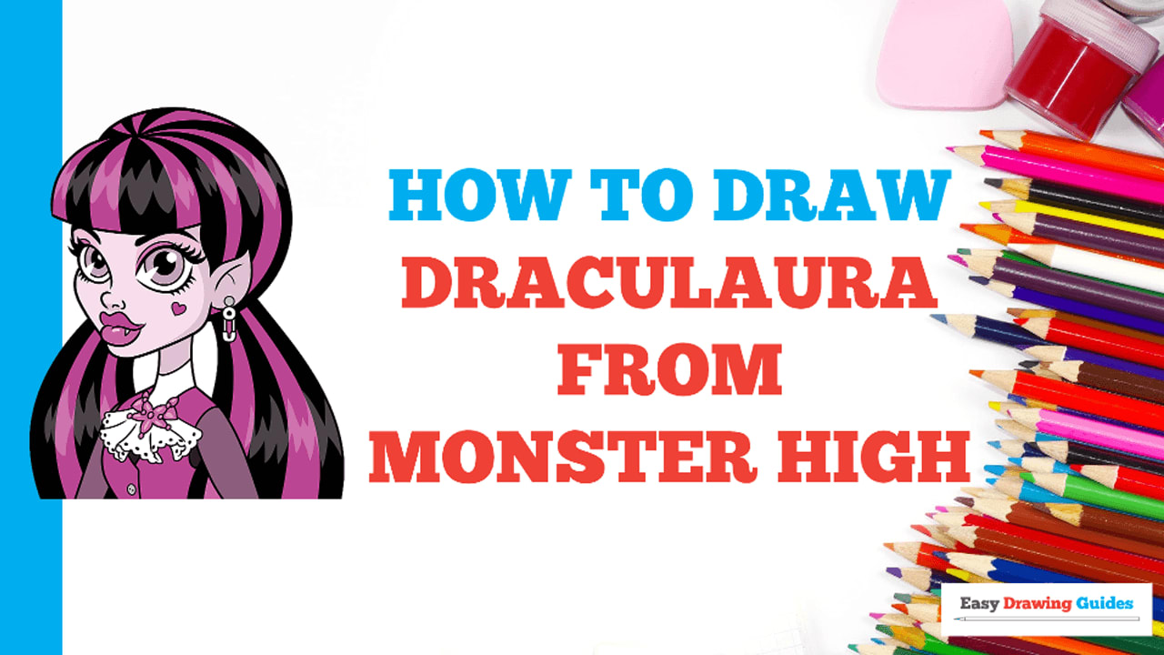 how to draw monster high characters