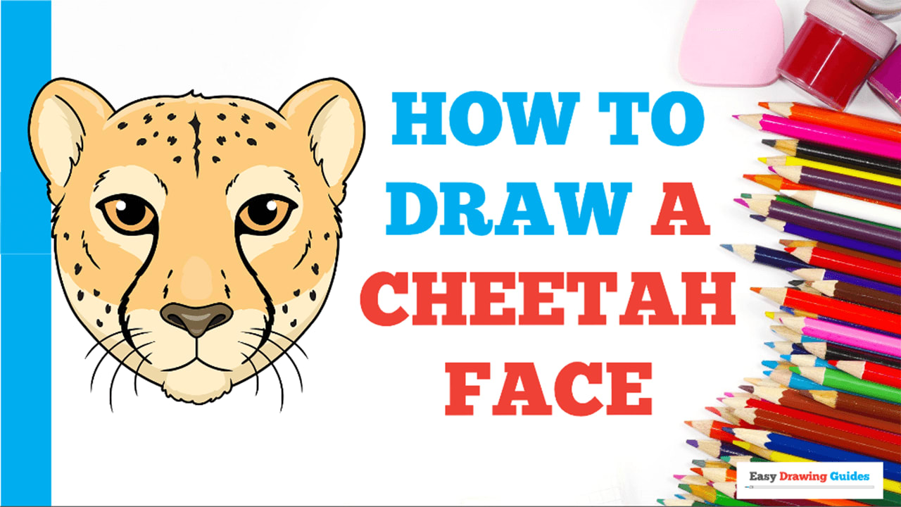 how to draw cheetah fur