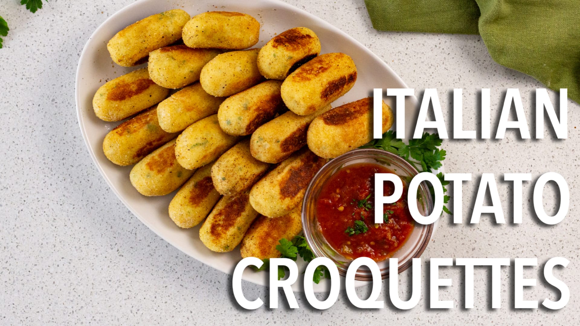how to make a potato croquette