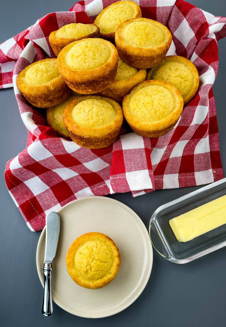 southern cornbread muffins from scratch
