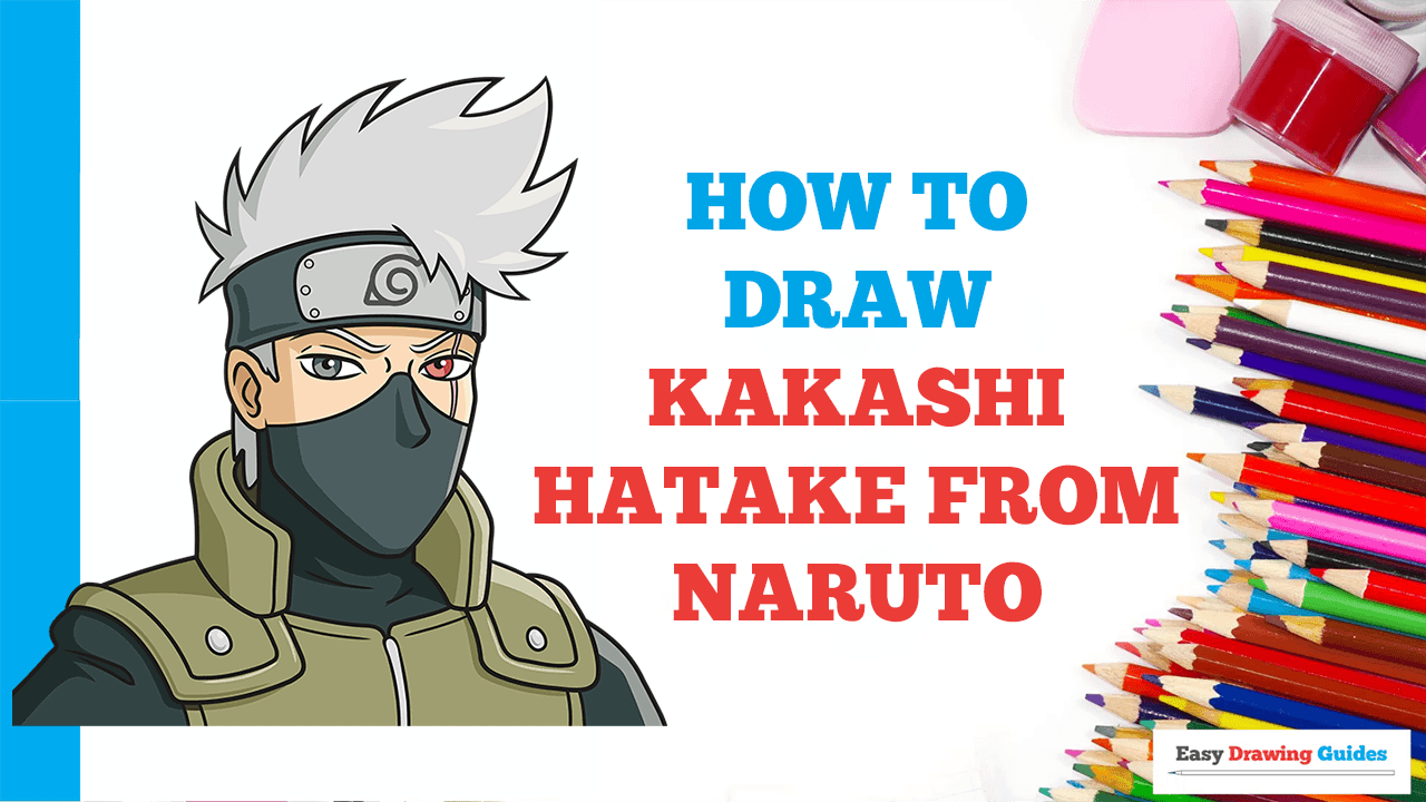 how to draw young kakashi
