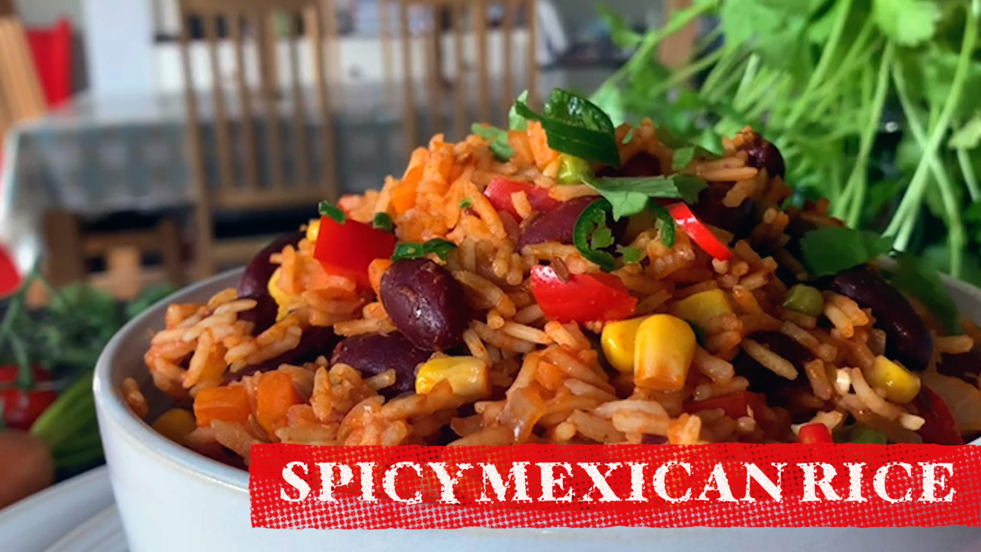 how to cook fried rice with kidney beans