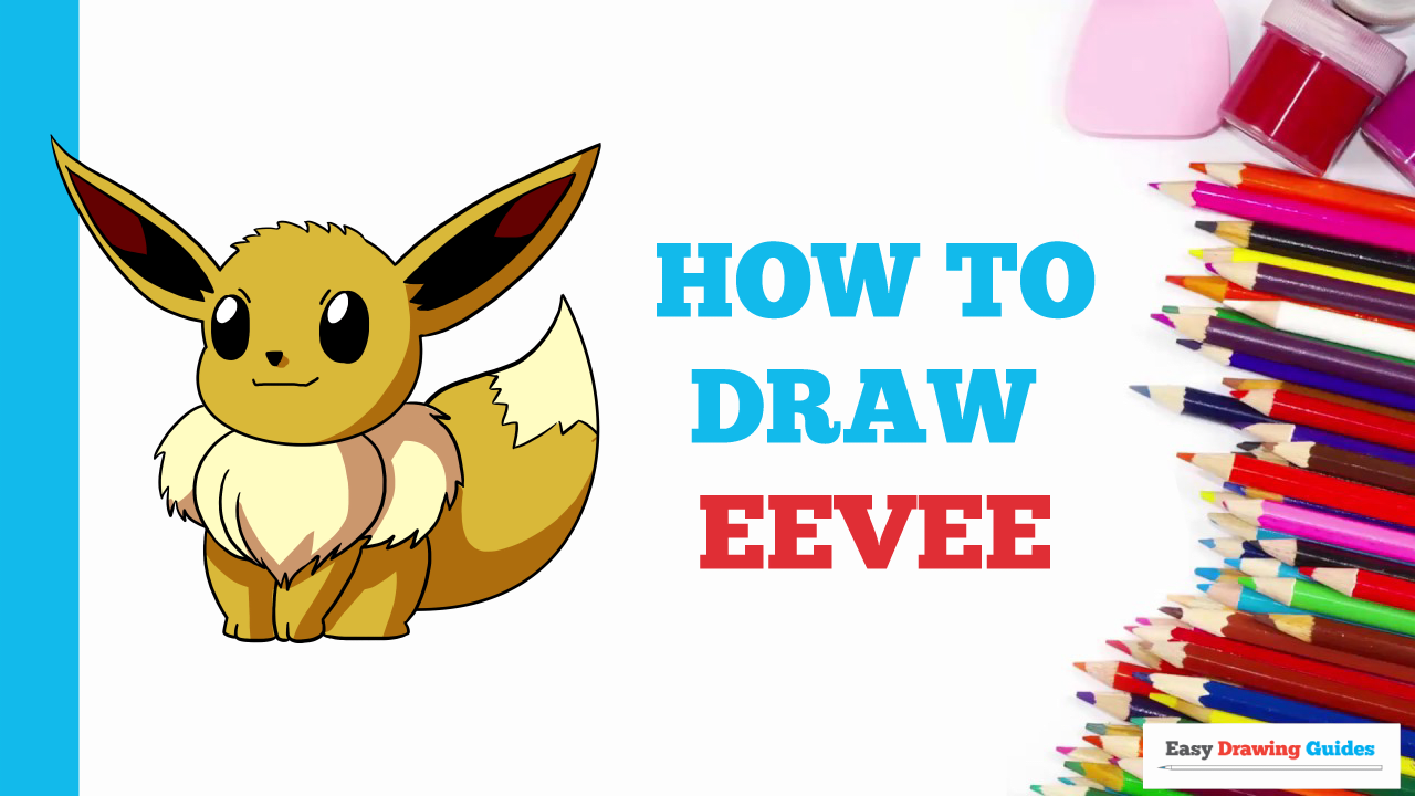 how to draw baby eevee