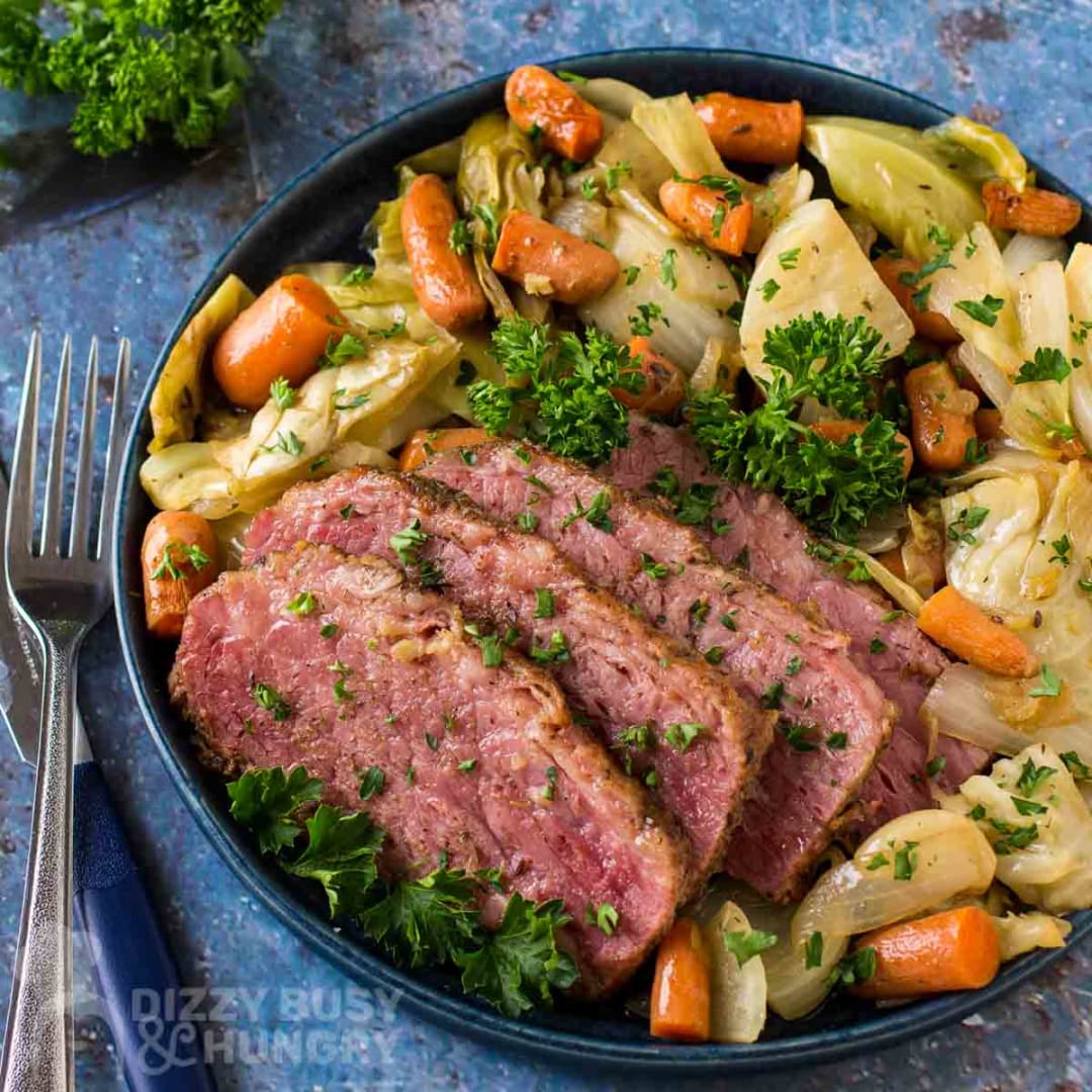 how to cook corned beef with broccoli