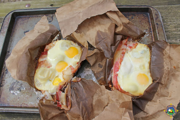 how to cook poached eggs in a bag