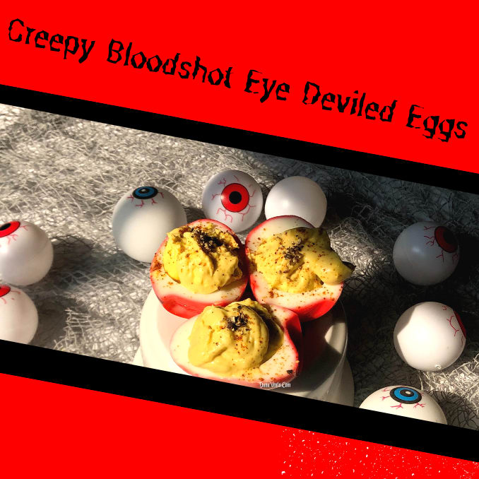 monster eyes deviled eggs