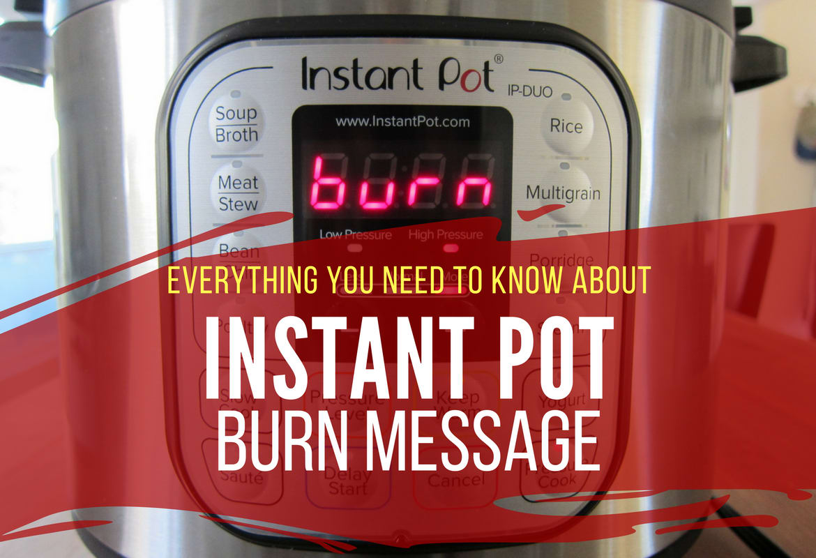 how to make instant pot not burn