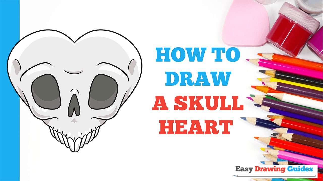 how to draw a skull art hub
