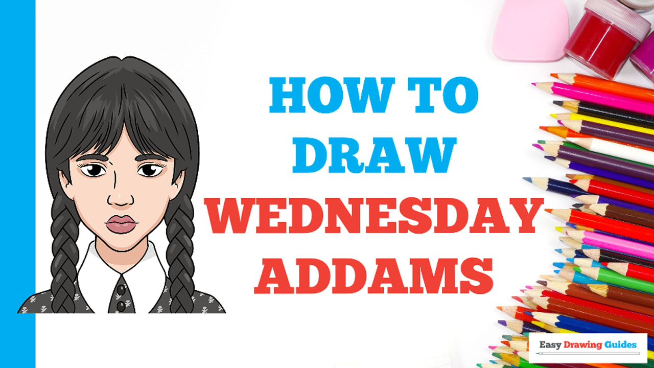 wednesday drawing tutorial