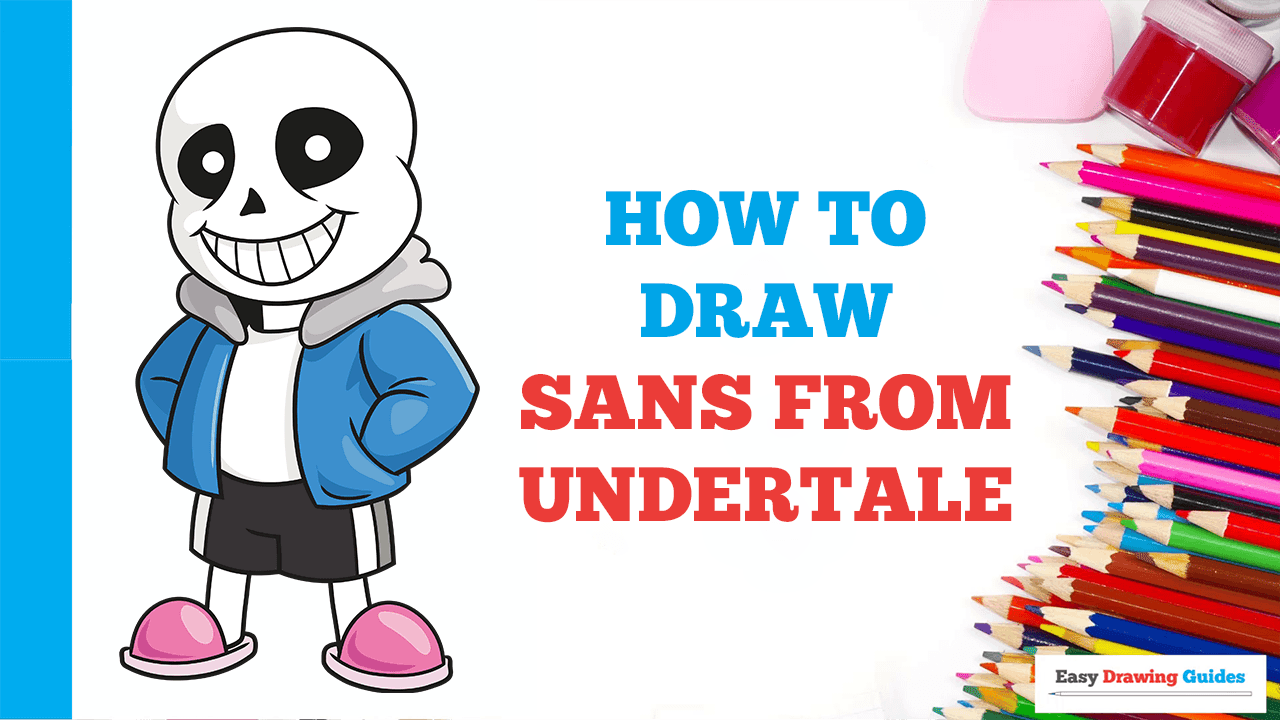how to draw sans head