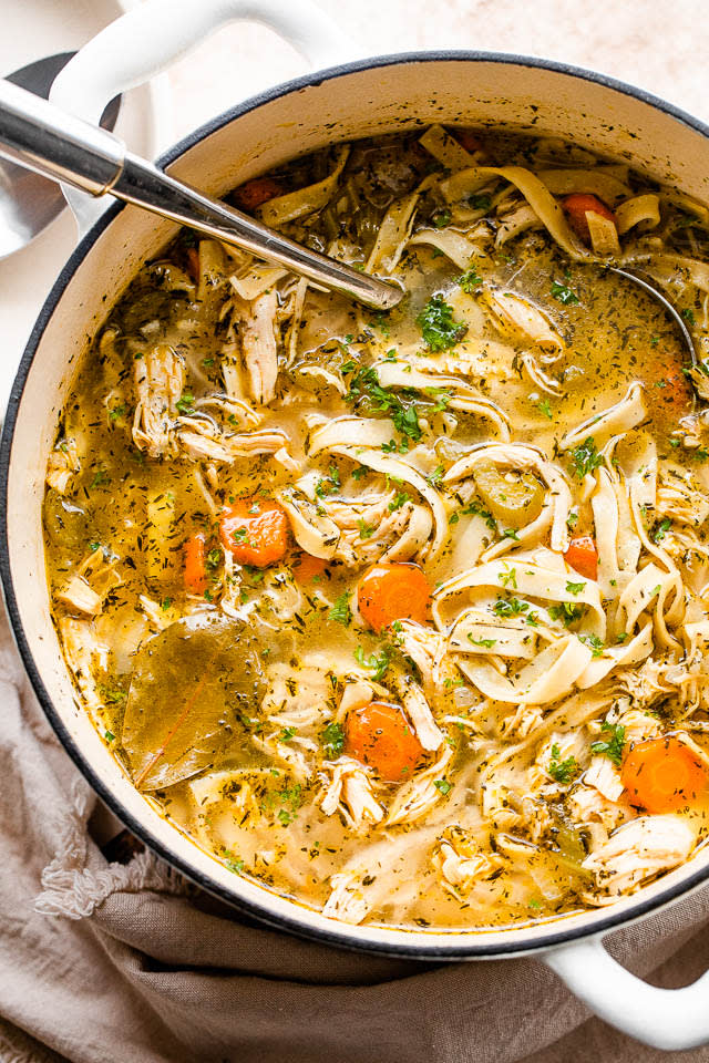 how to cook chicken soup from scratch