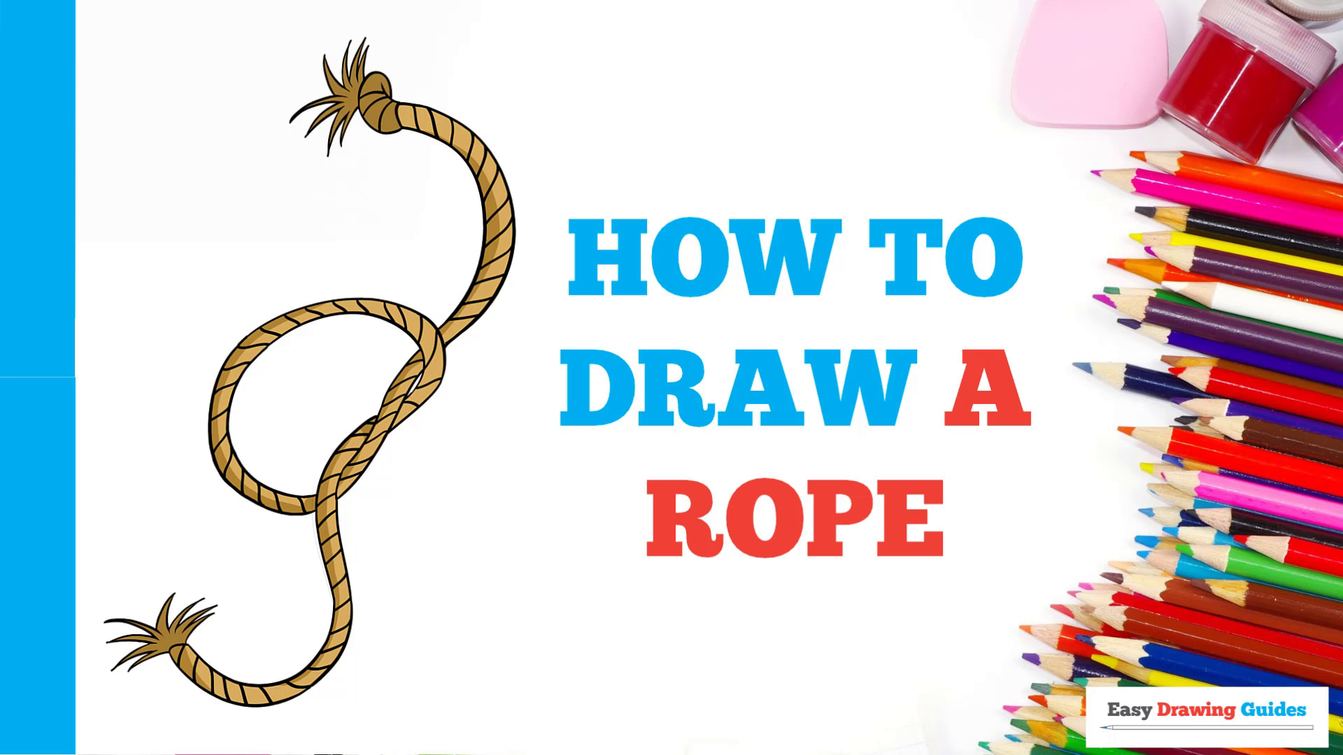 How to draw rope store
