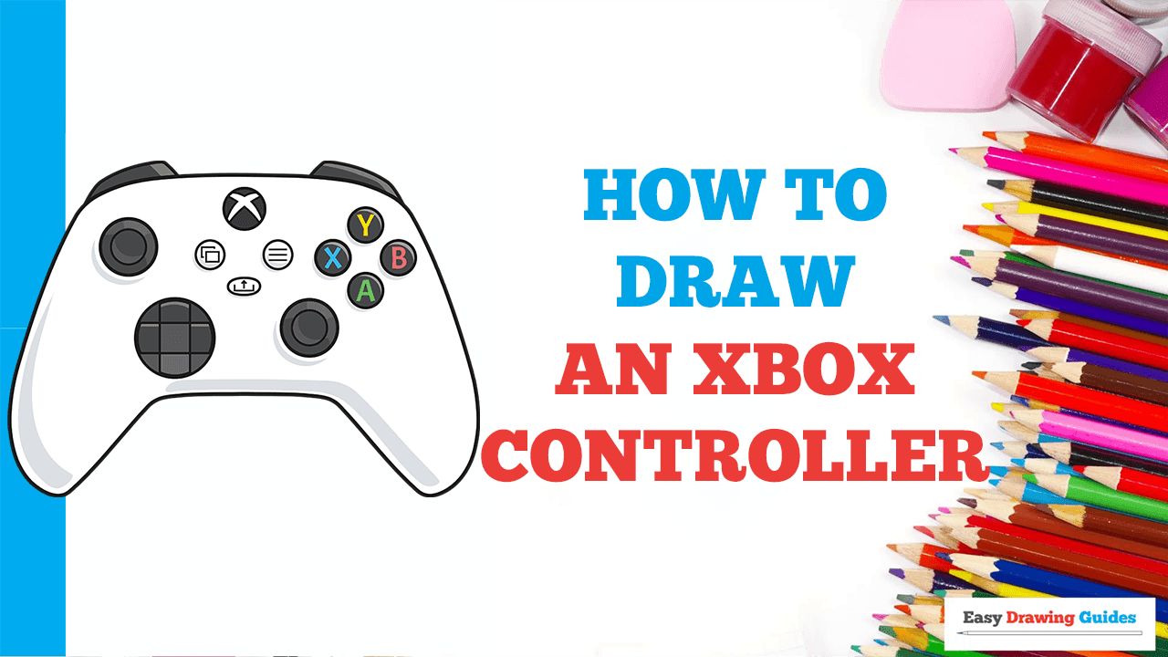 how to draw joystick easy