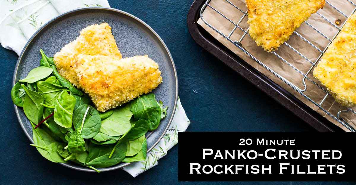how to cook rock cod fillet
