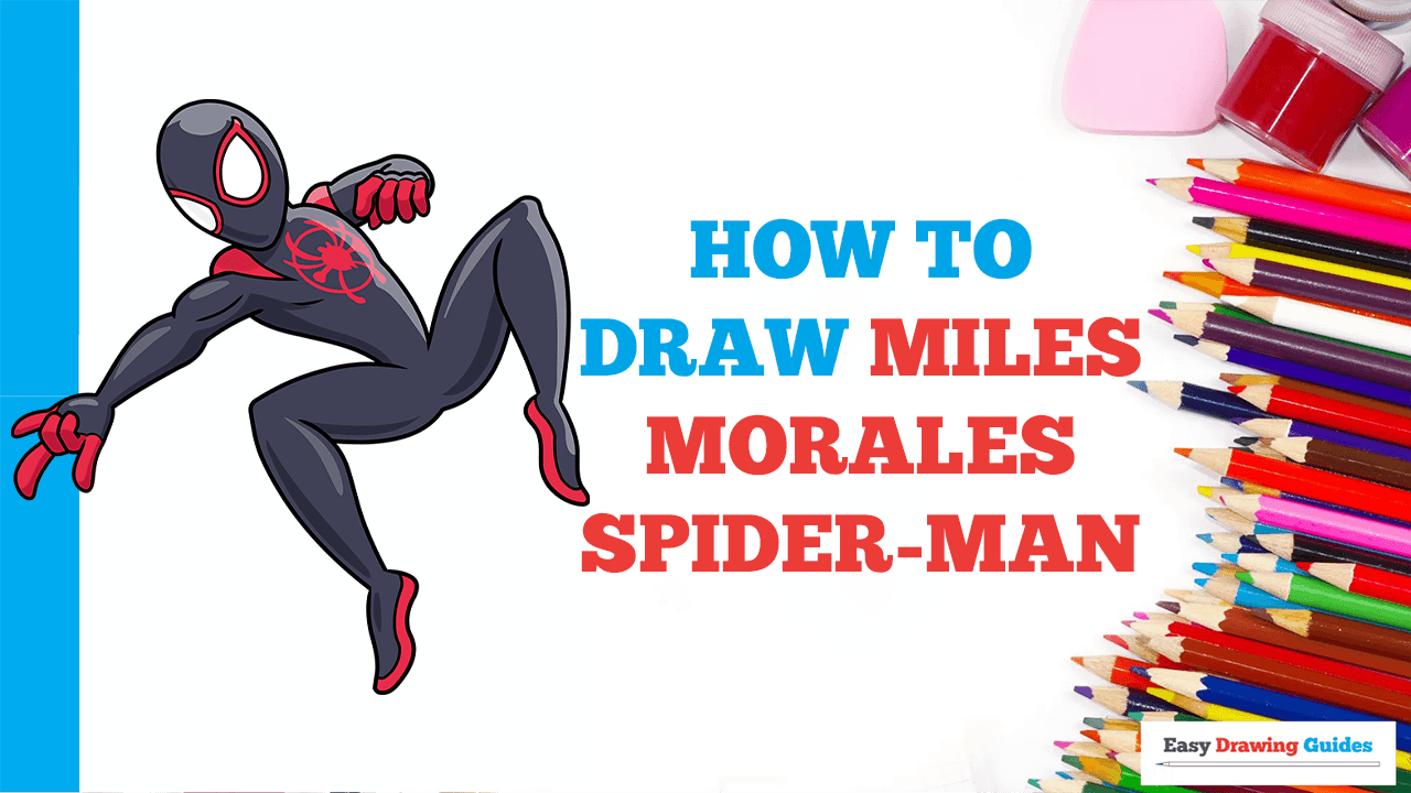 how to draw miles morales shoes