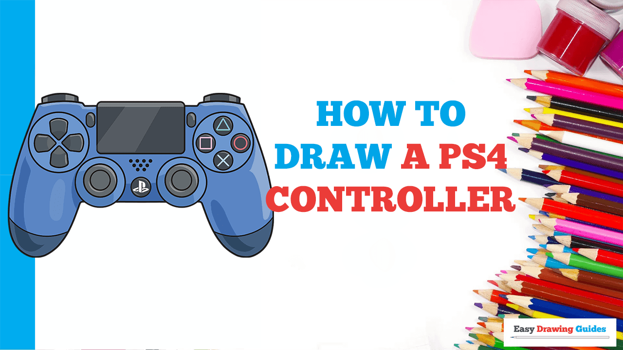 how to draw a games controller