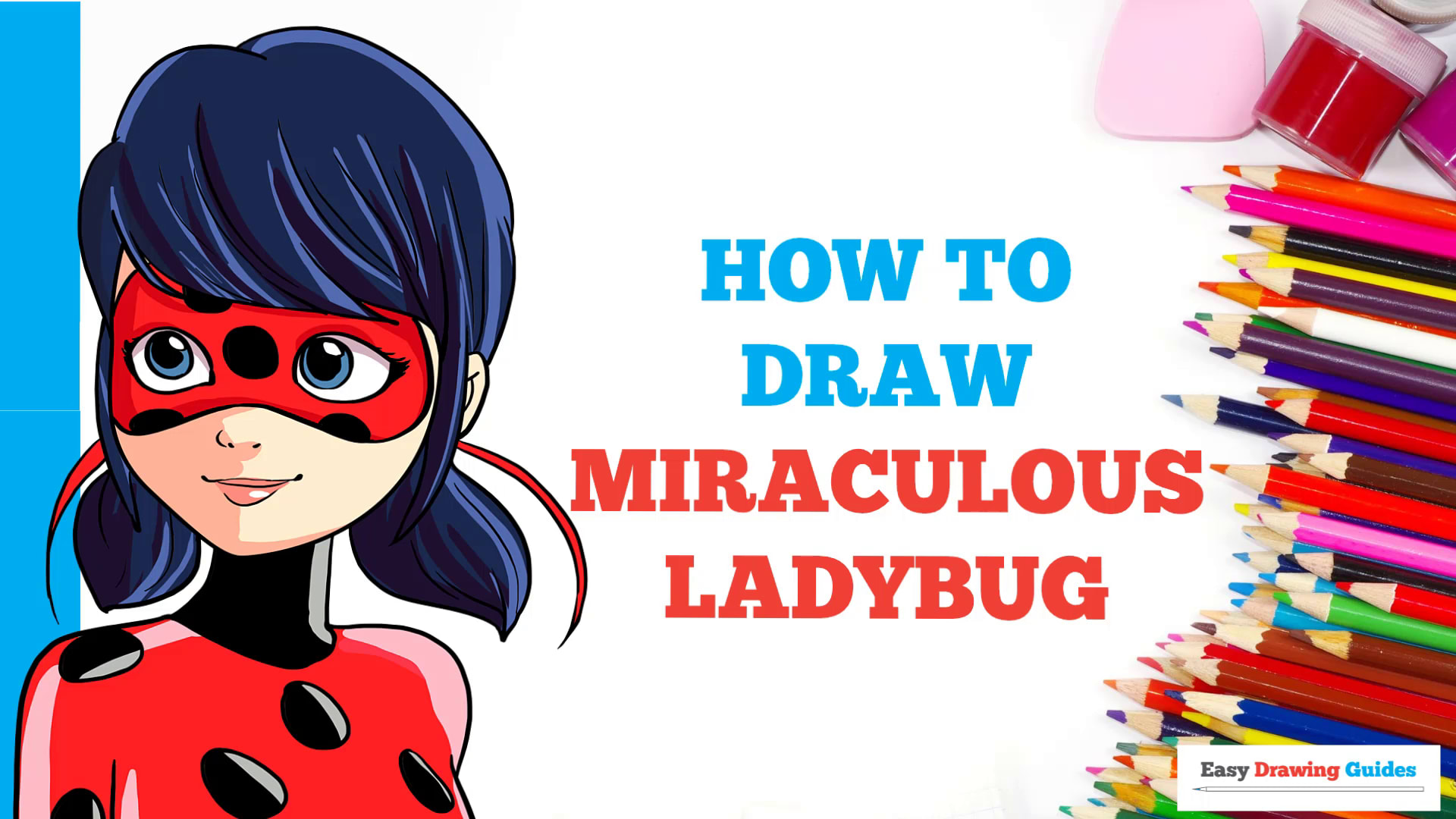 how to draw cat noir easy