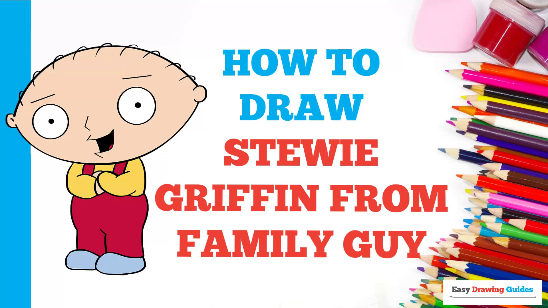 stewie drawing easy