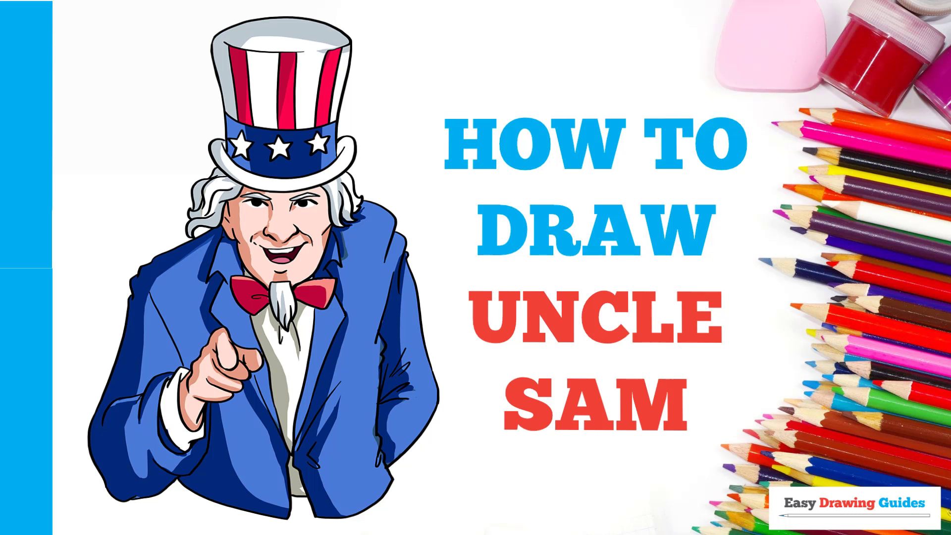 simple uncle sam drawing