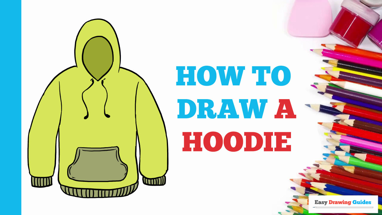 how to draw a hoodie up