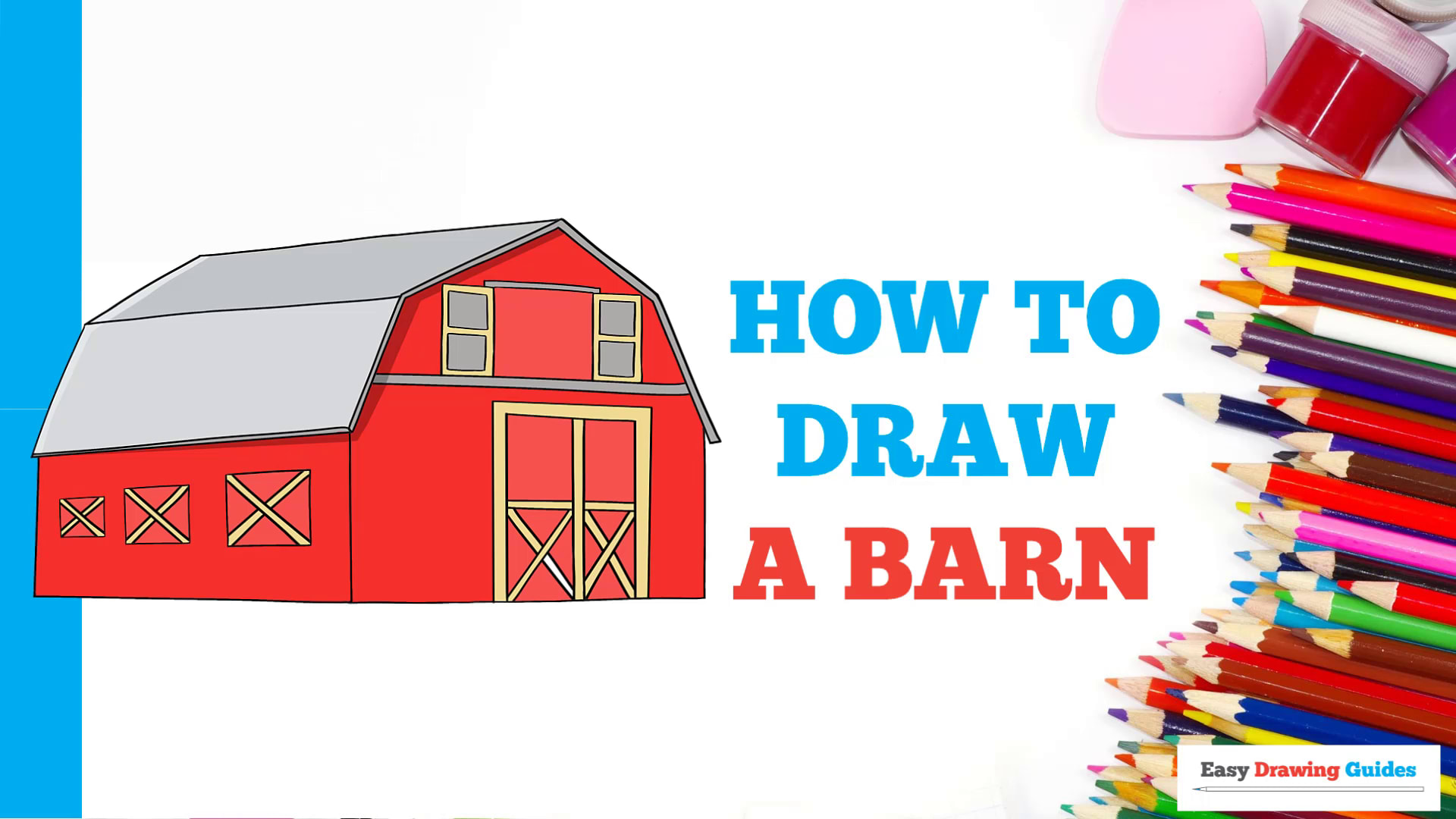draw something barn