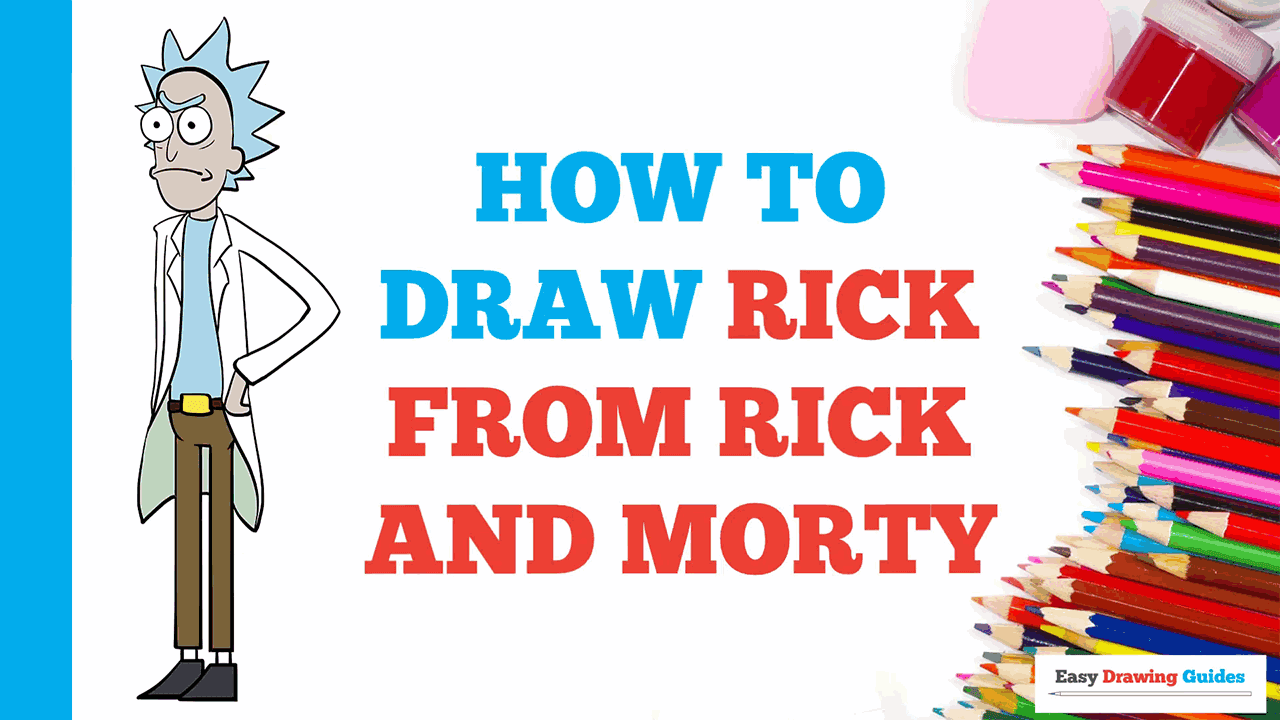 how do you draw rick and morty