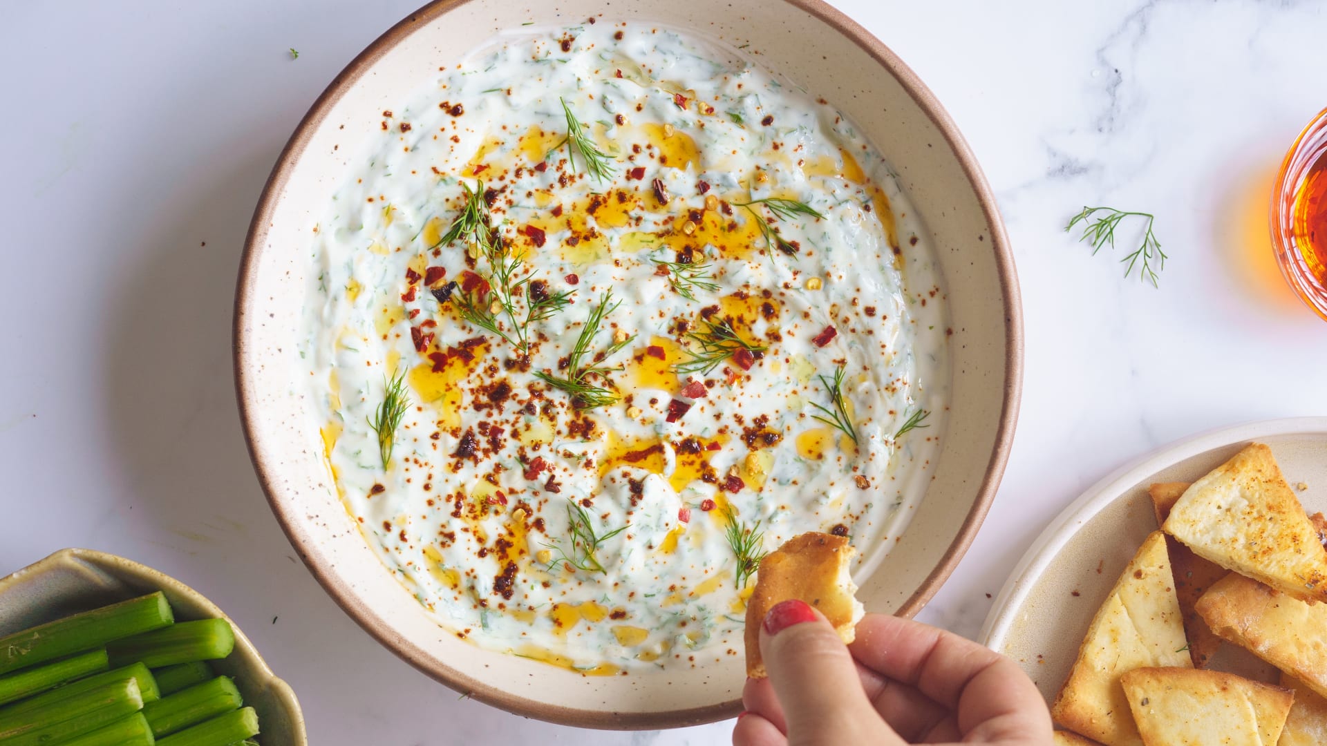 curd based dips