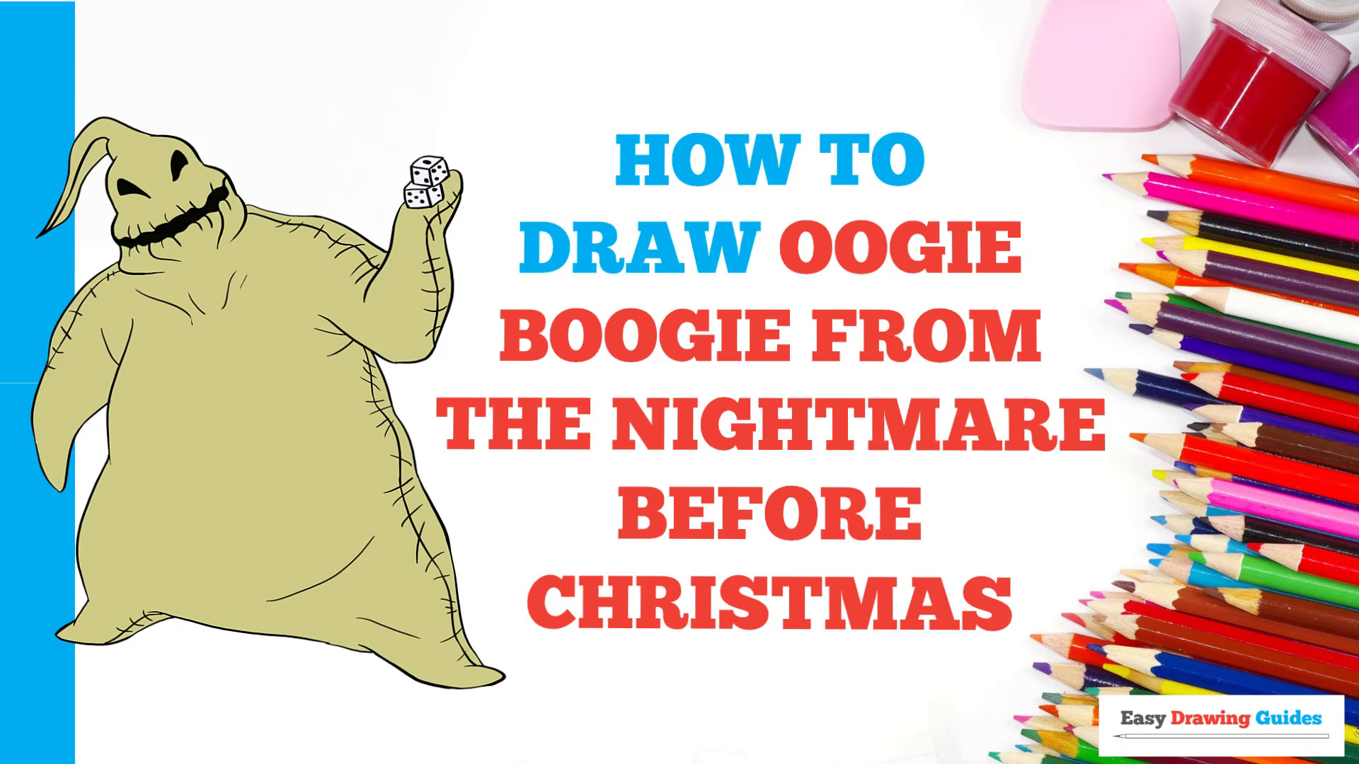 oogie boogie drawing tutorial