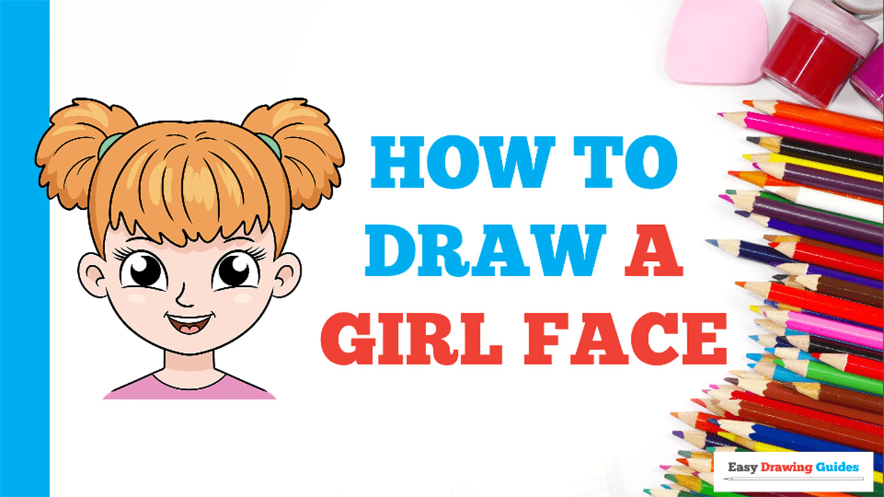 how to draw a face kids