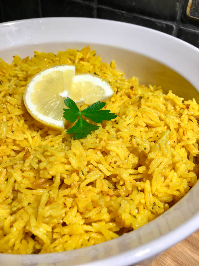 yellow rice called