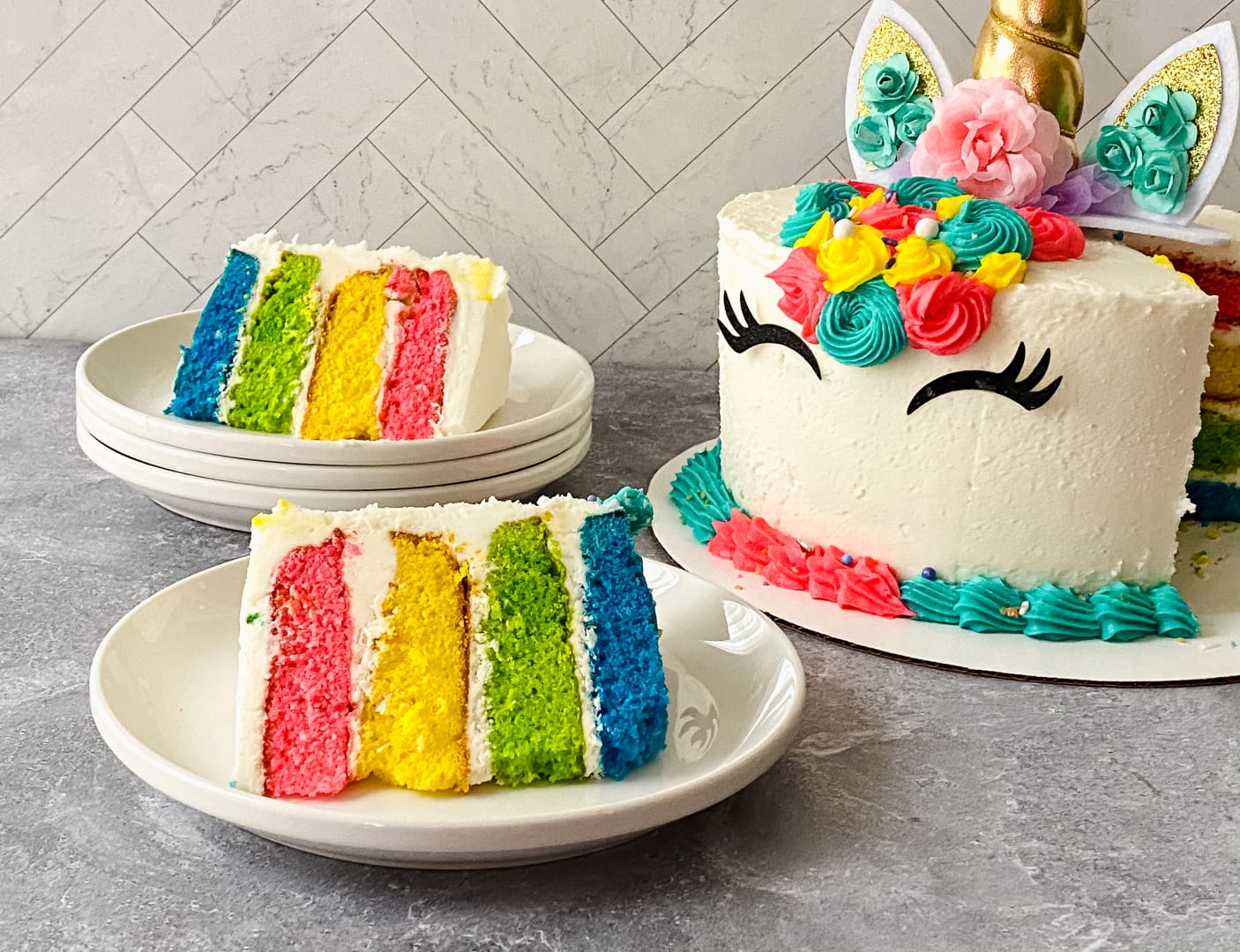 how to make a unicorn cake for birthday