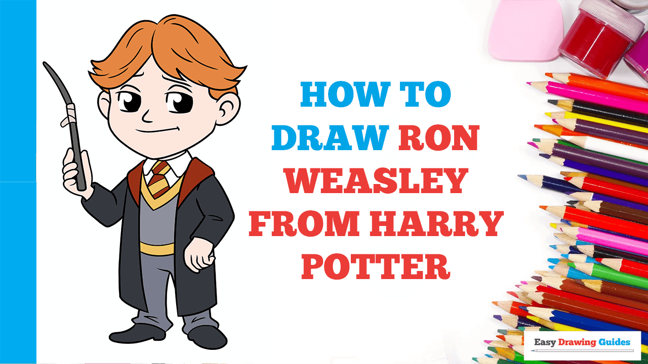 how to draw harry potter ron