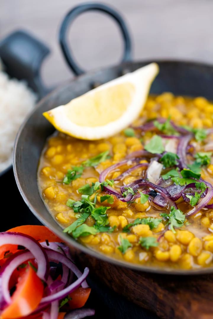 how to cook chana dal yellow