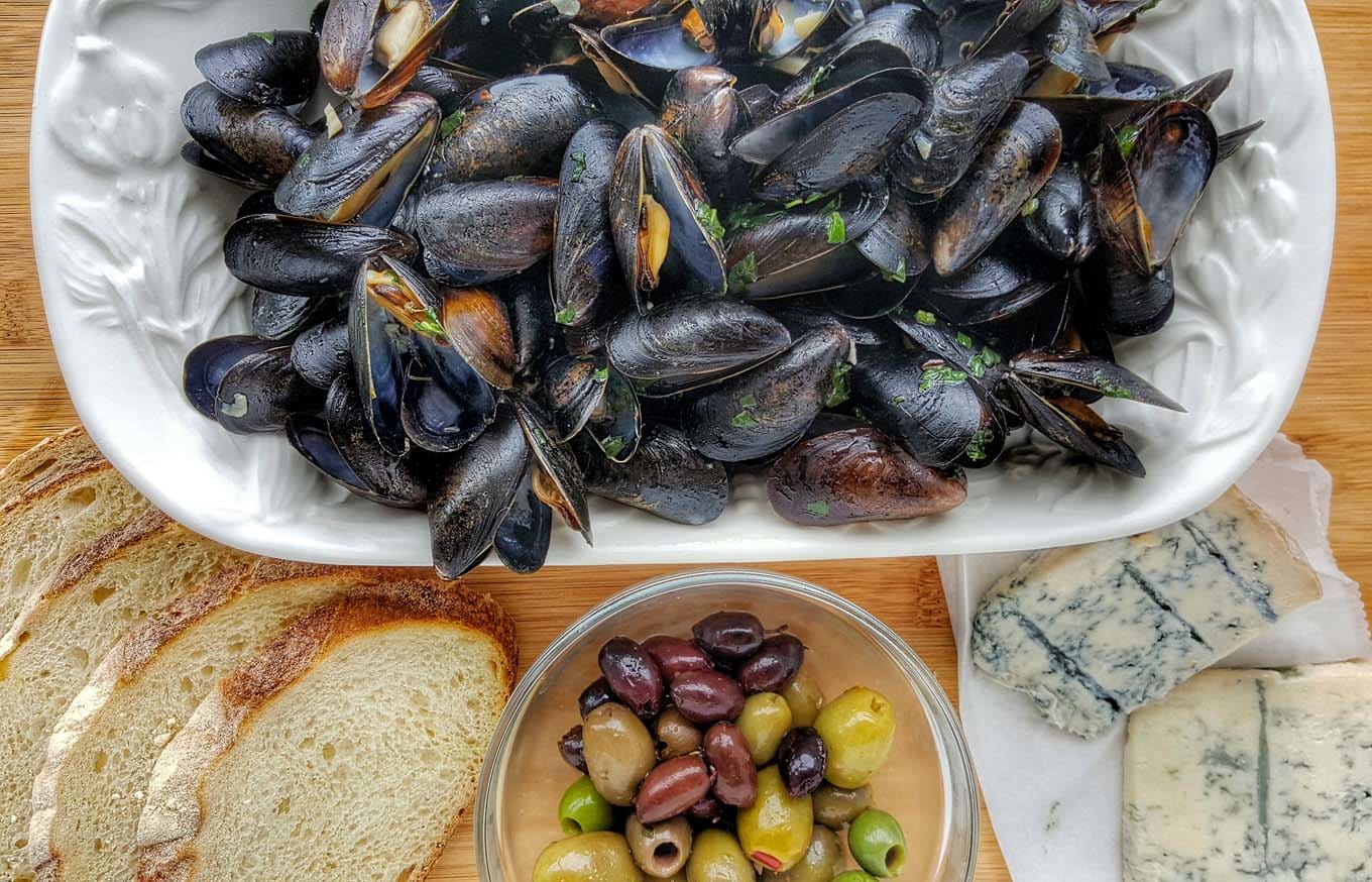 how to cook mussels easy