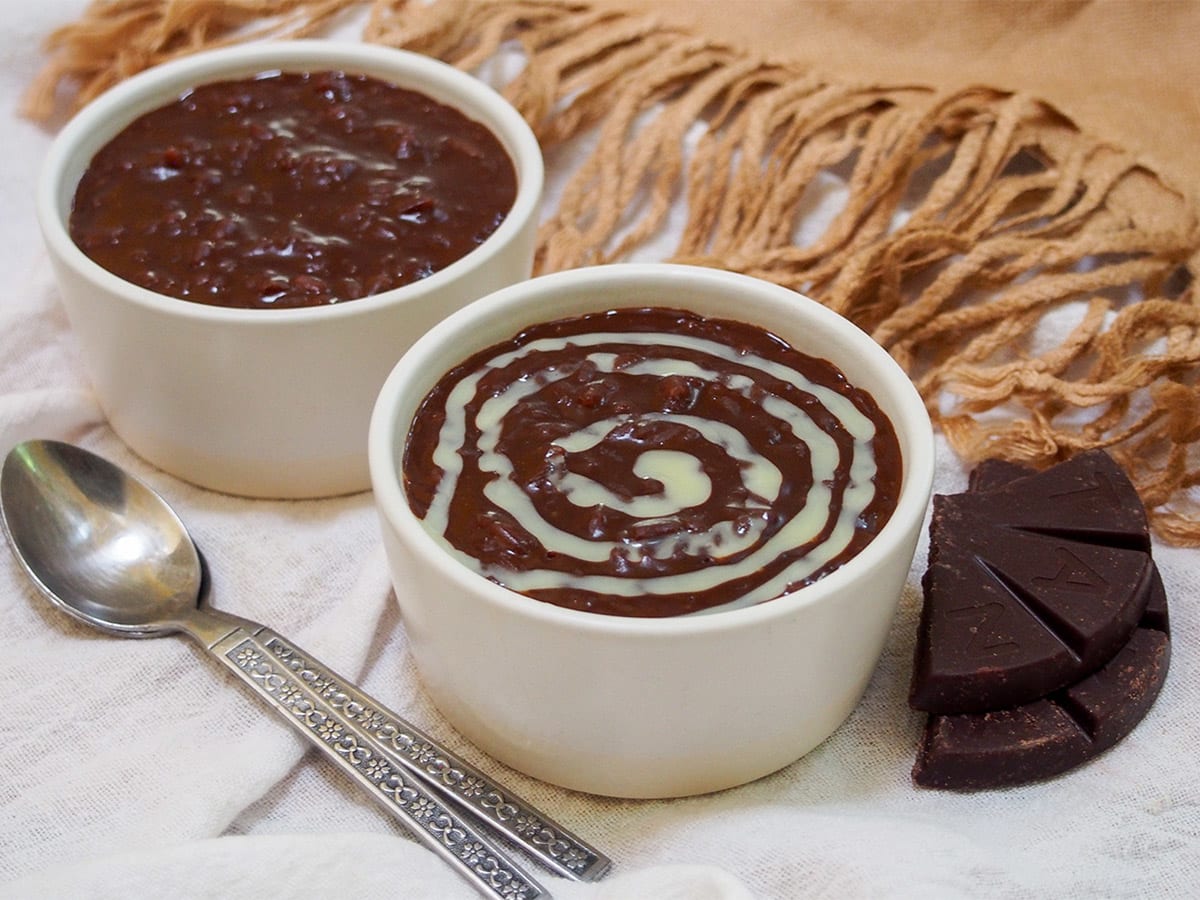 how to cook black rice champorado