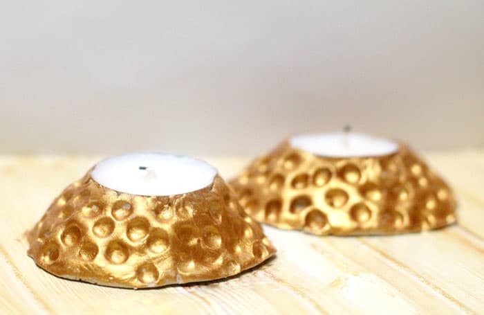 how to make ceramic candle holder
