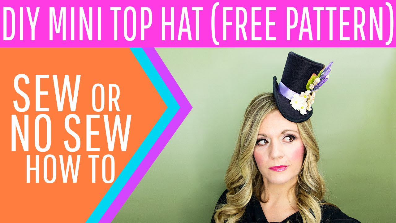 leather top hat pattern free