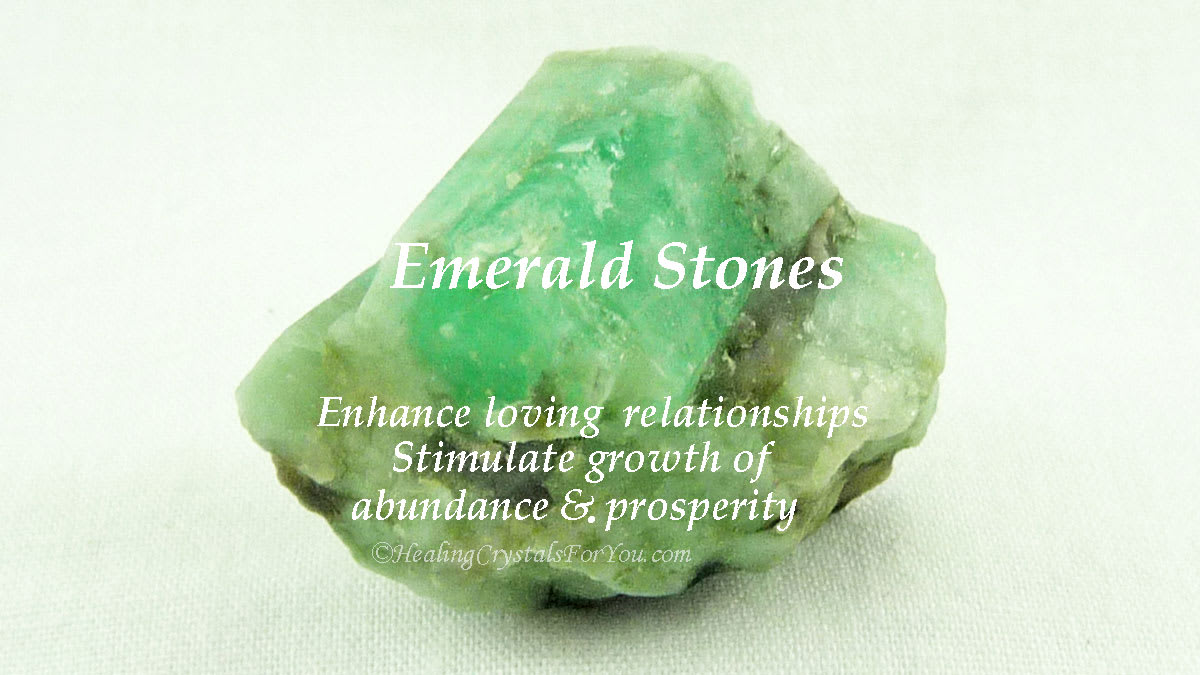 raw emerald stone properties
