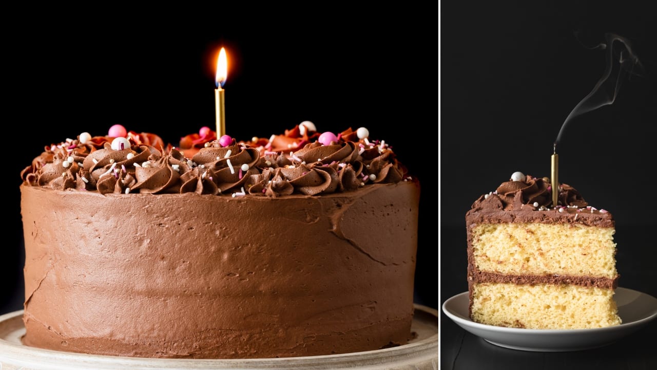 how to bake birthday cake at home