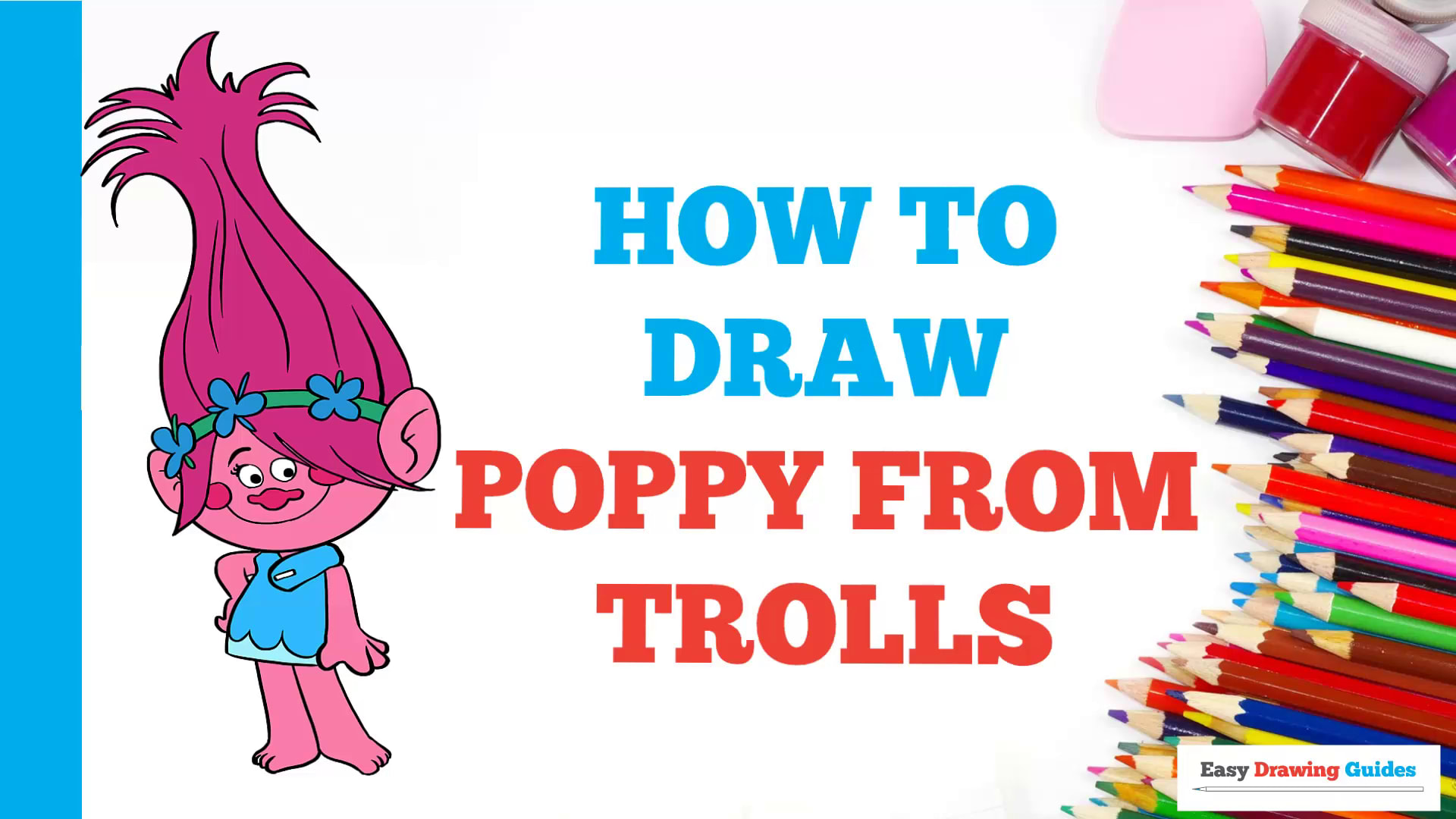 how to draw trolls characters