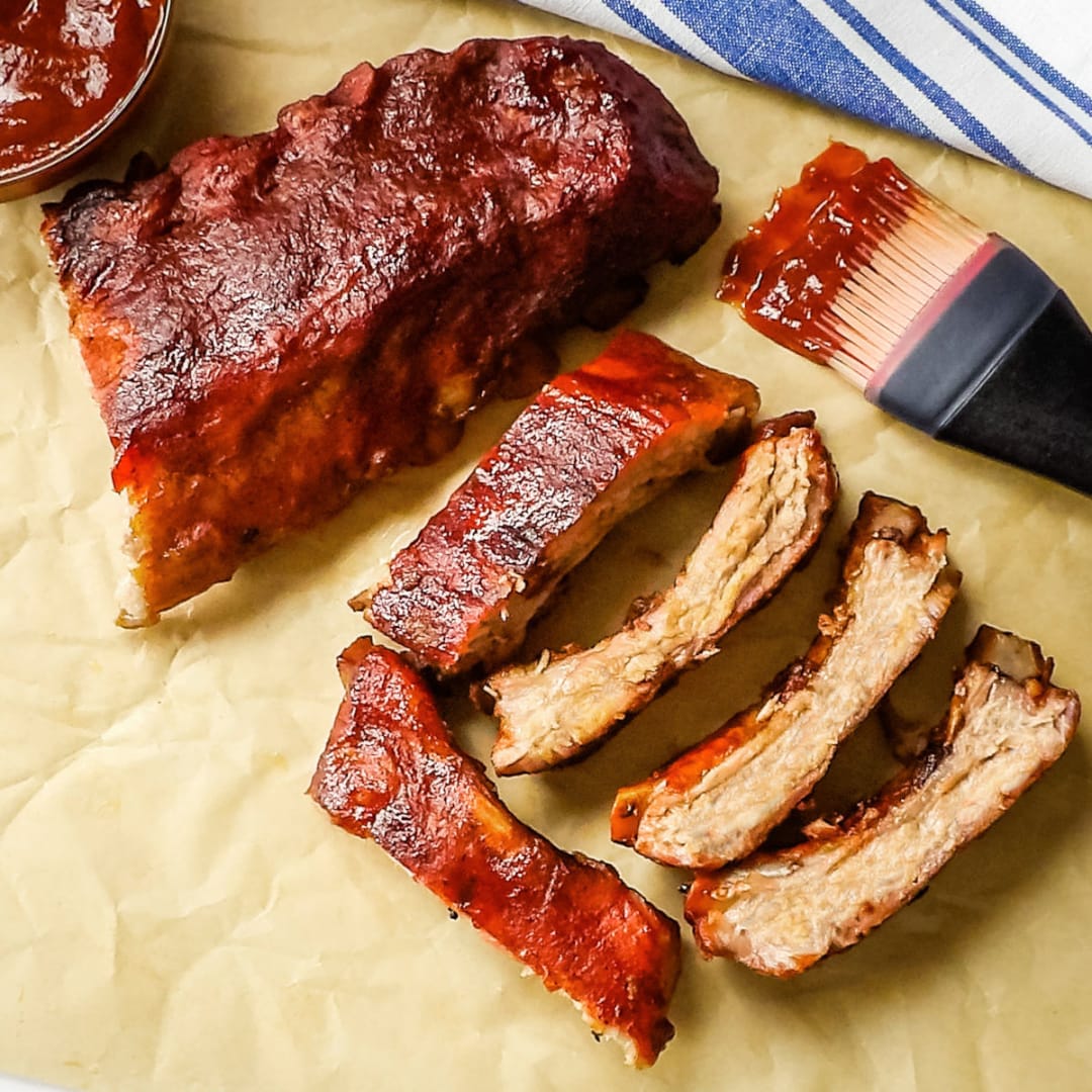how to bake pork ribs fast