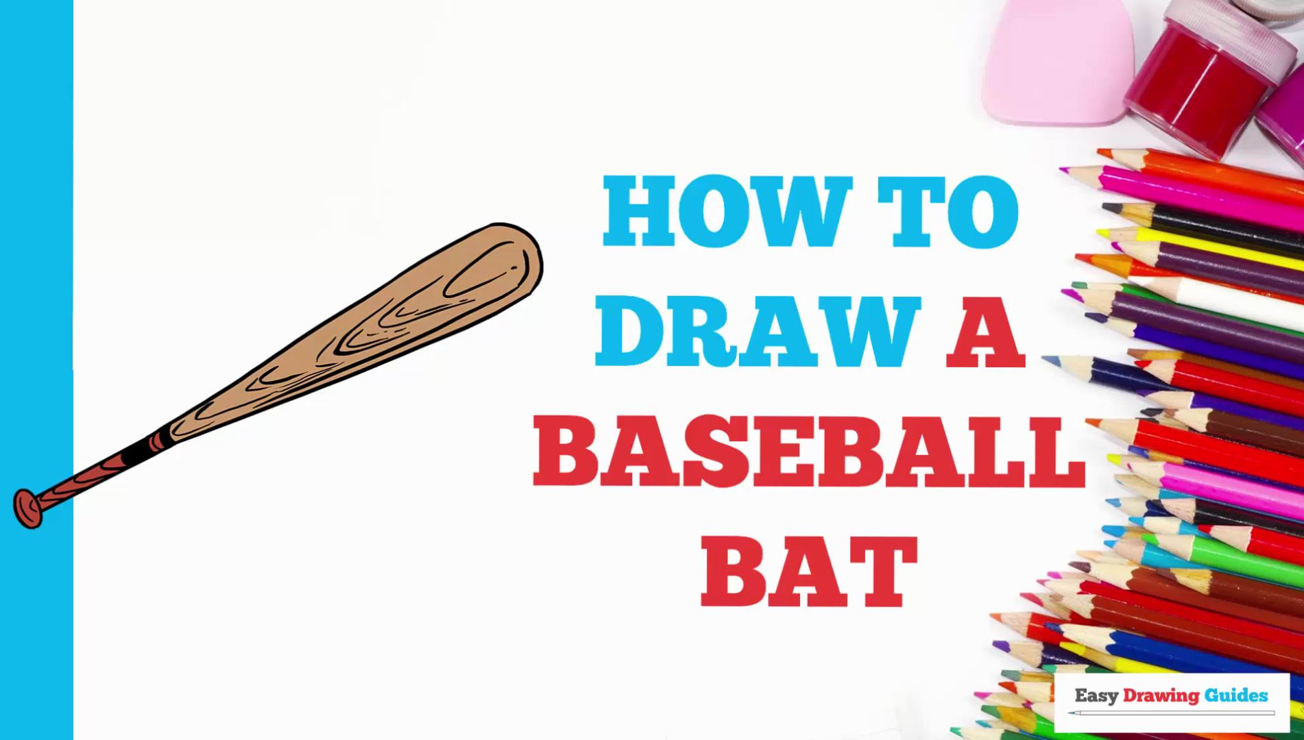 drawing baseball bat