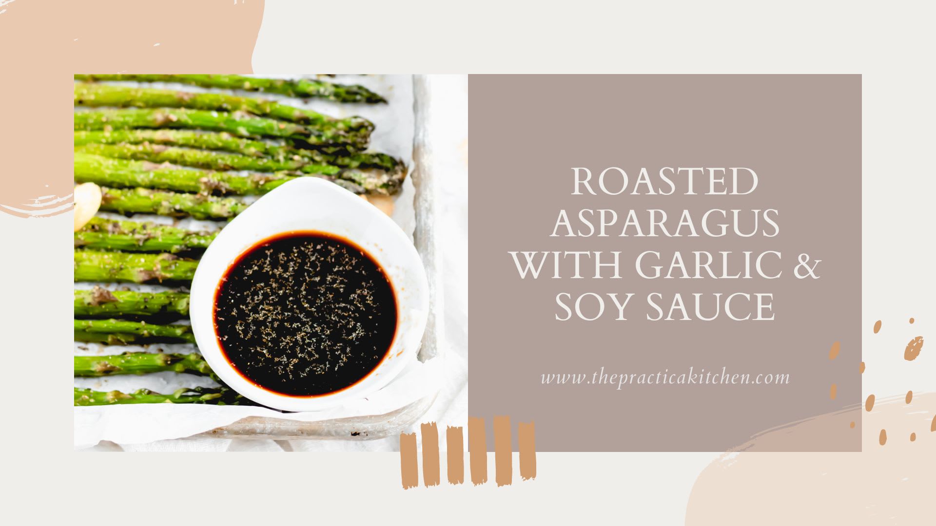 how to cook asparagus in the oven with soy sauce