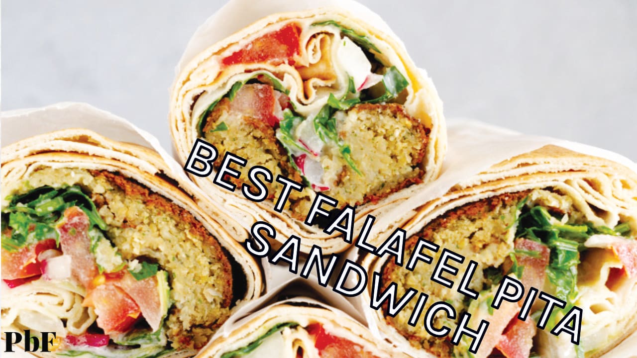 how to make falafel wrap
