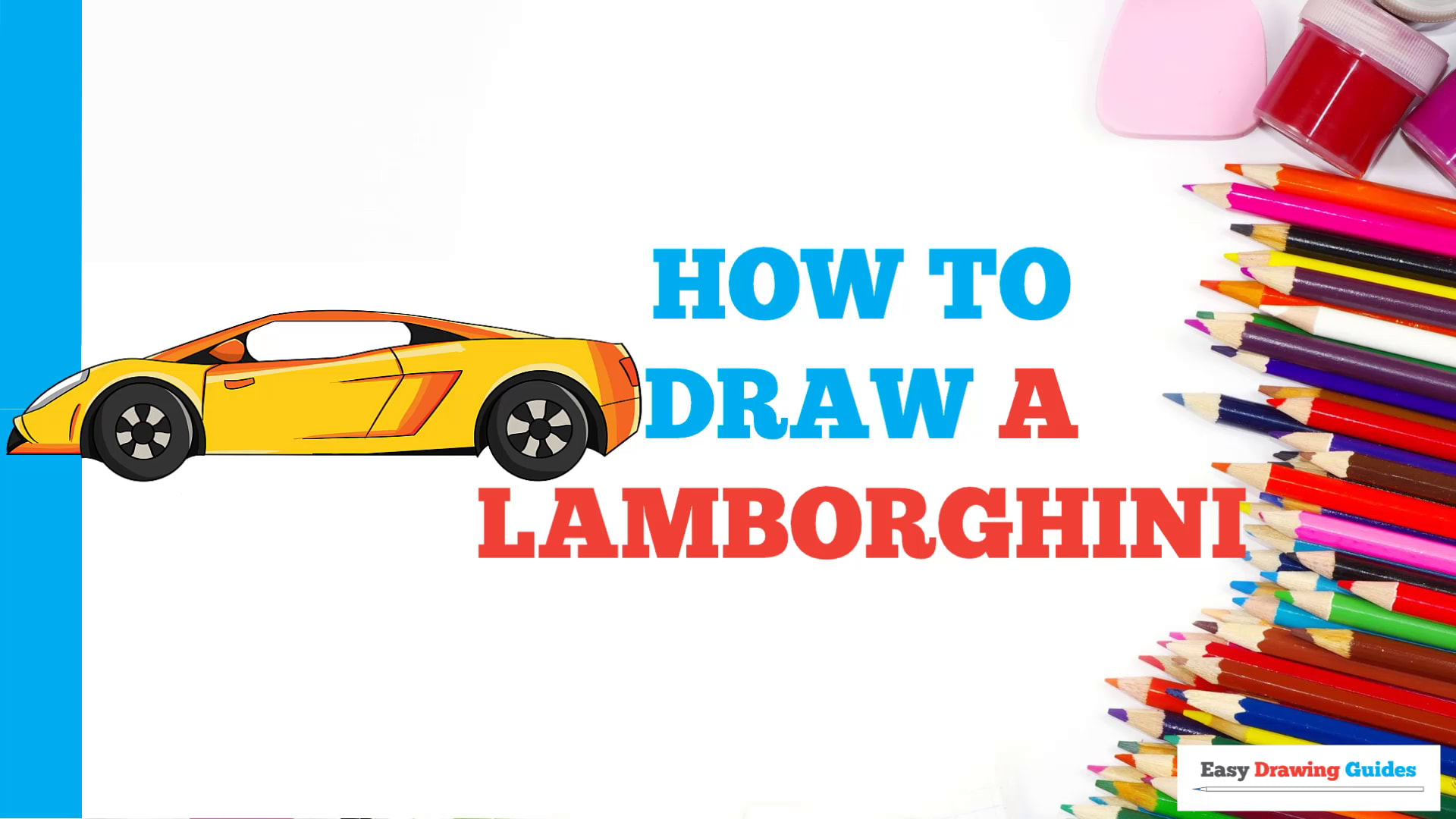 how to draw a car video step by step