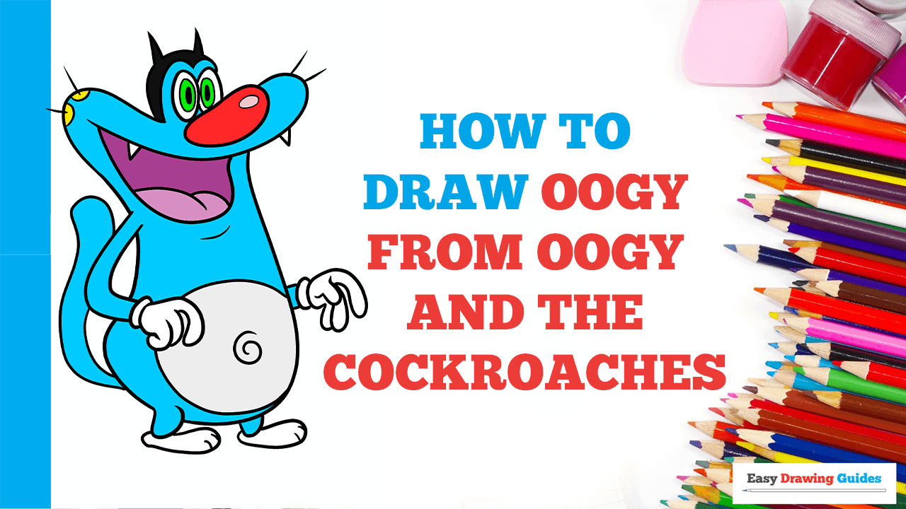 how to draw oggy