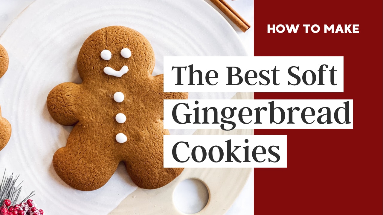 how to make soft gingerbread cookies from scratch