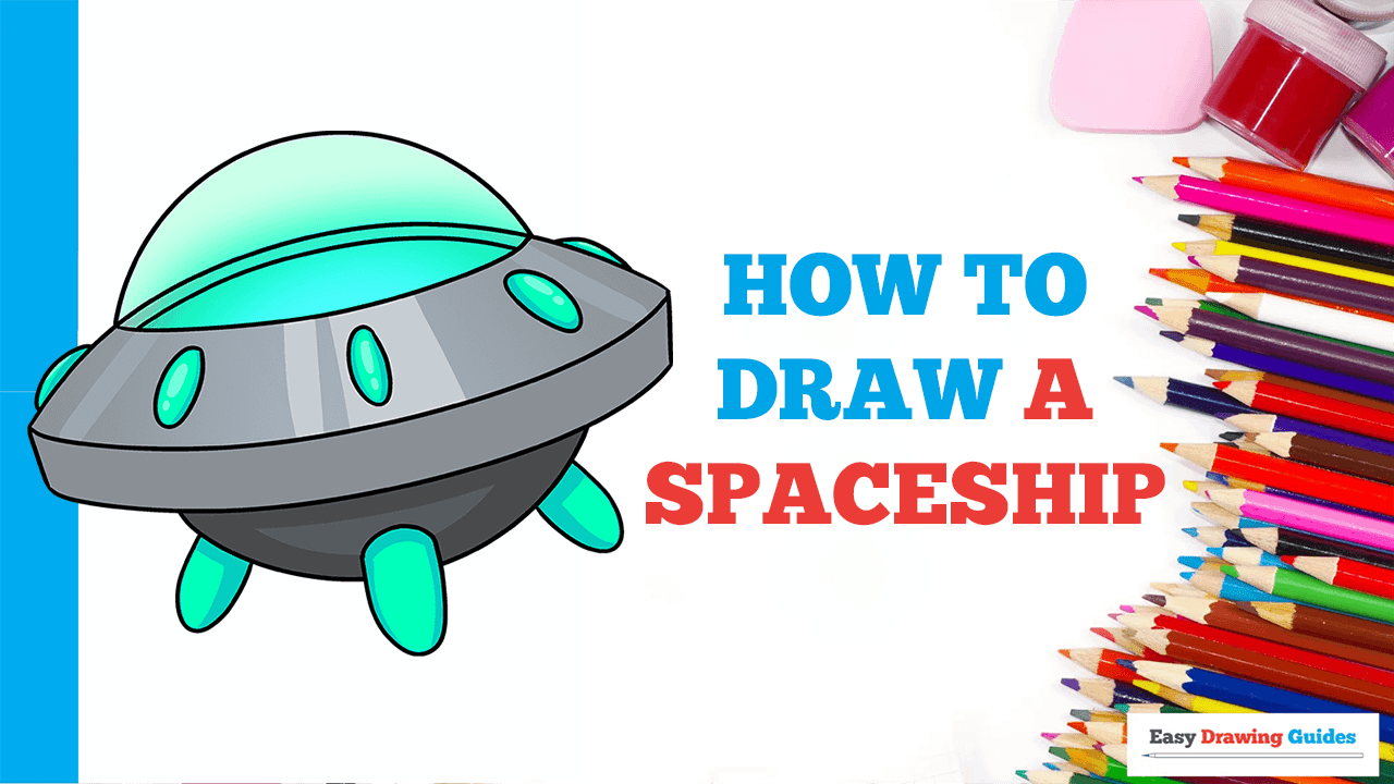 spaceship drawing