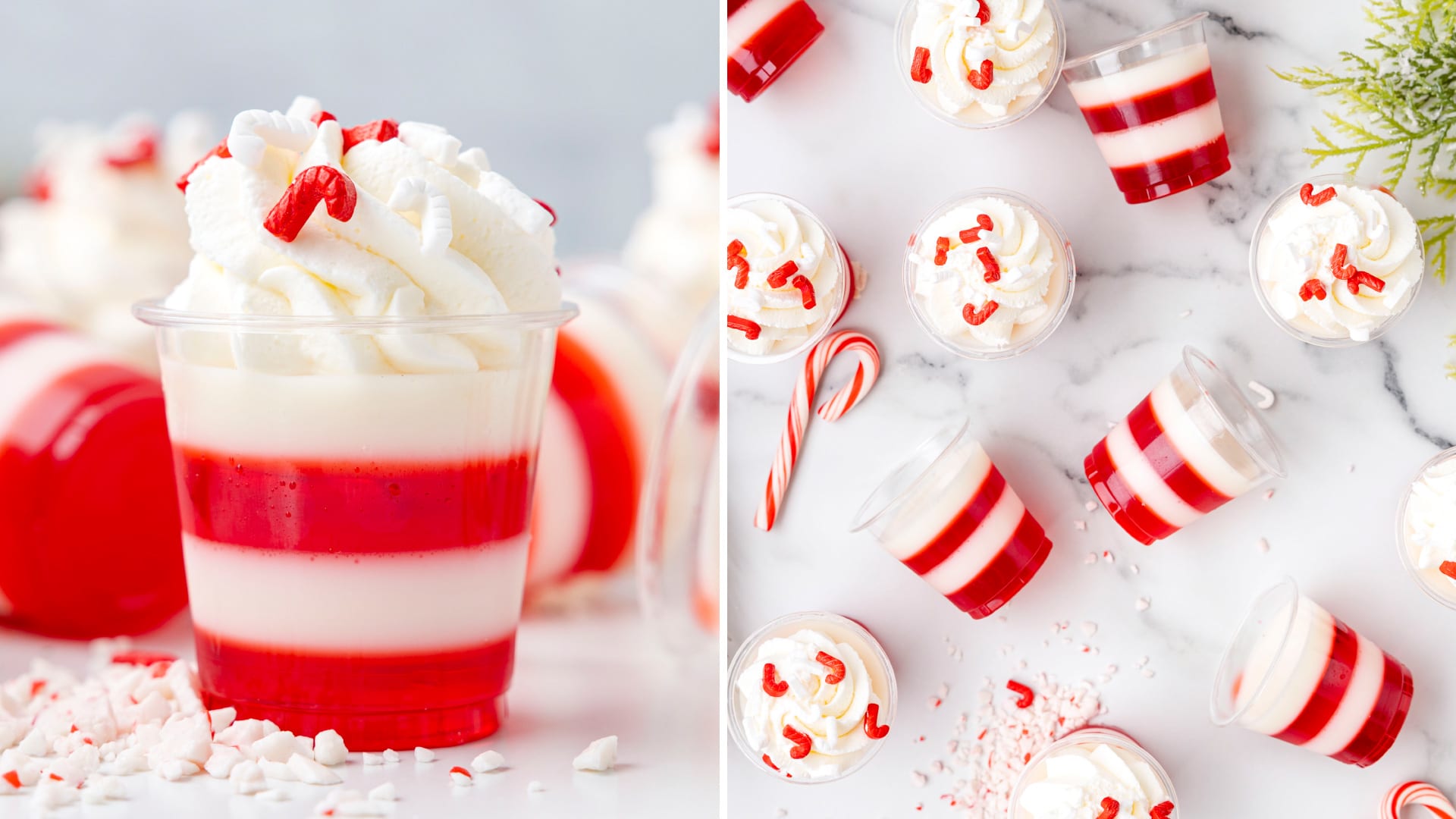 candy cane shots